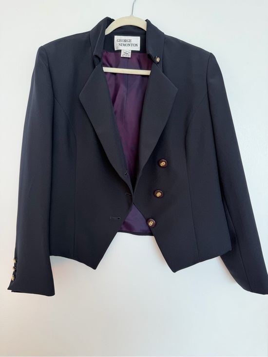 George Simonton | Jackets & Coats | George Simonton Womens Navy ...